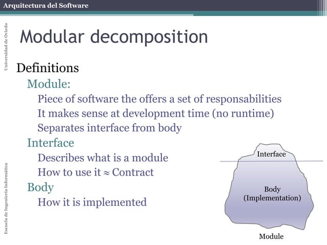 Software Architecture Taxonomies - modularity | PPTX