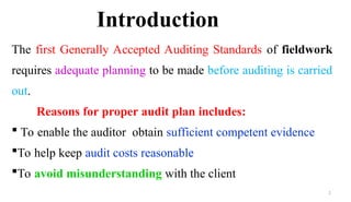03 Auditing CH 3.ppt materials for audit | PPT