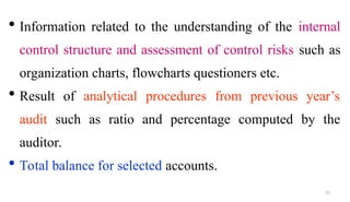 03 Auditing CH 3.ppt materials for audit | PPT