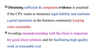 03 Auditing CH 3.ppt materials for audit | PPT