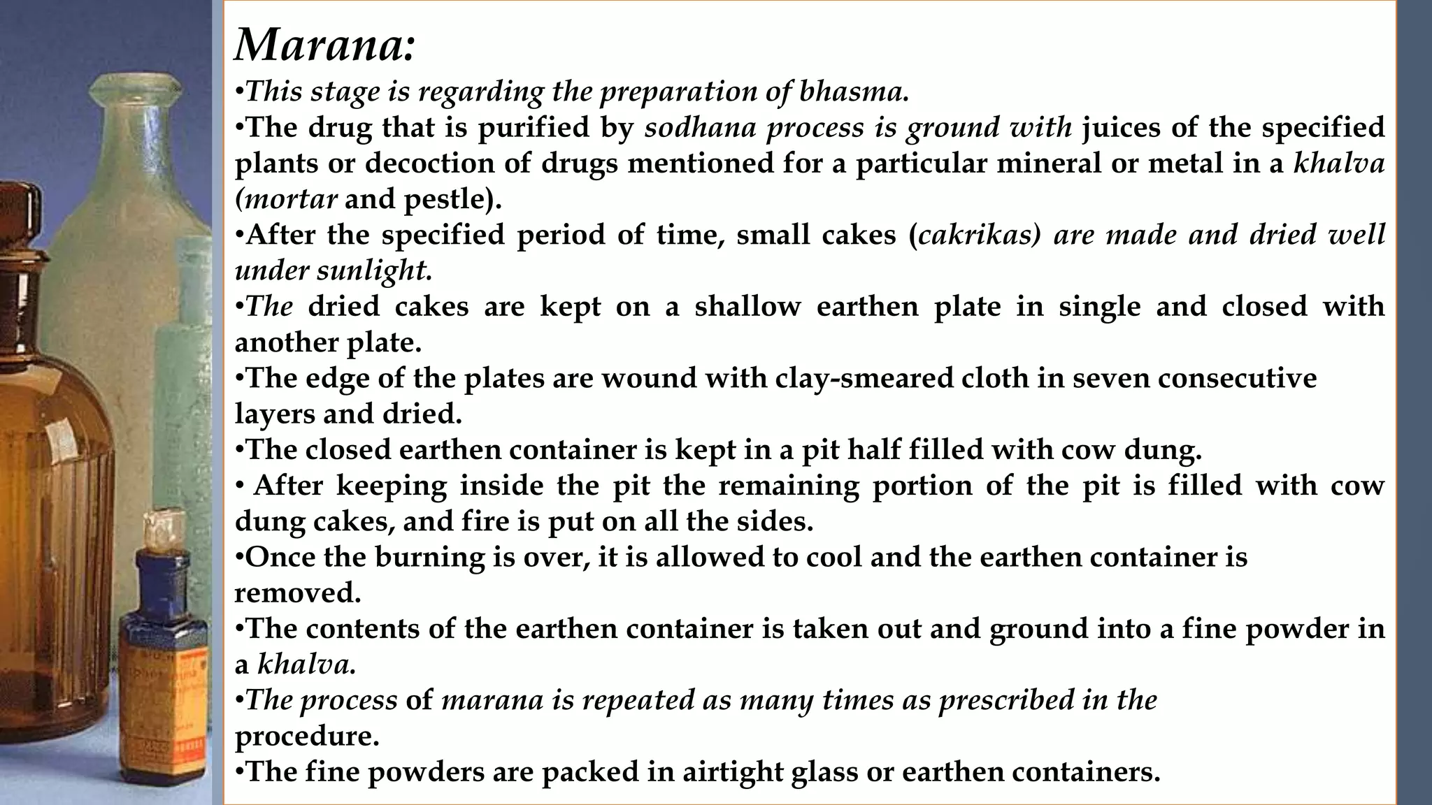 03 b. Preparation and Standardization of Ayurvedic Formulation | PPT