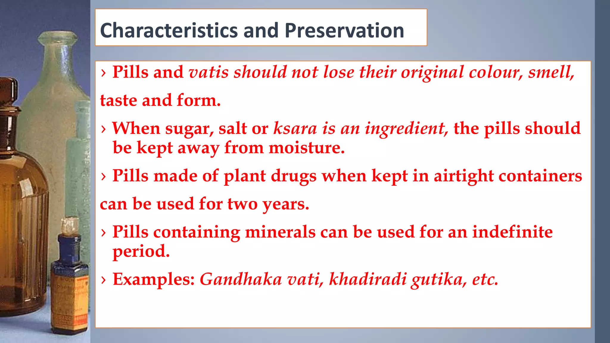 03 b. Preparation and Standardization of Ayurvedic Formulation | PPT