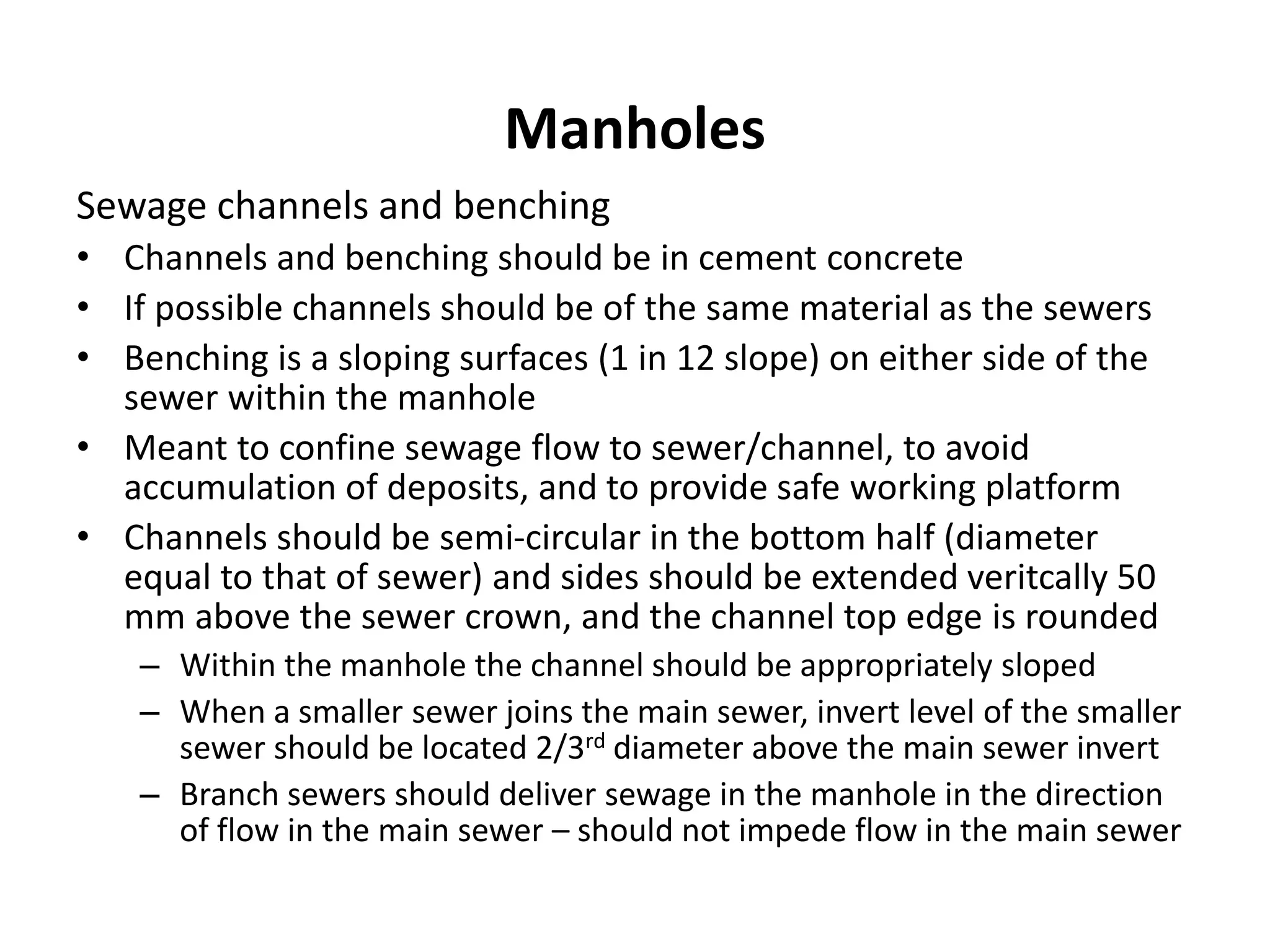 Sewer Appurtanances | PPTX