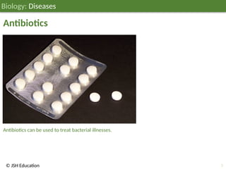 JSH03B044 Diseases; Biology Education ages 11-14 | PPTX