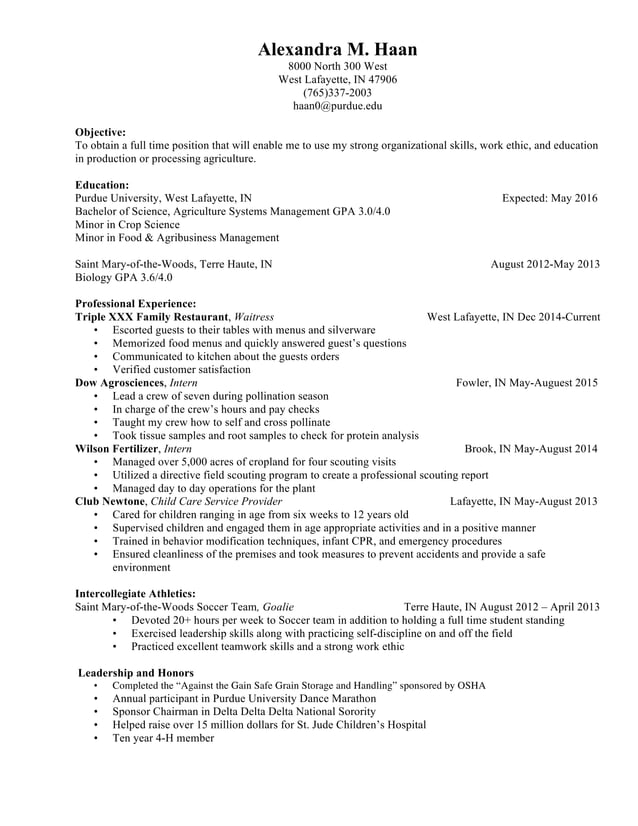 HaanAlexandraResume (4) | PDF
