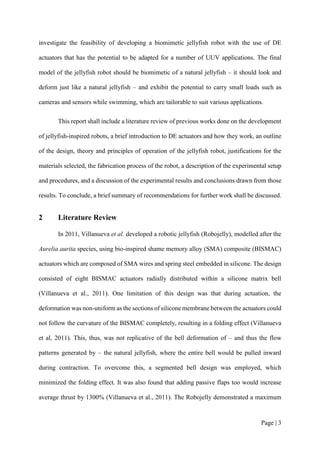 Development of a Biomimetic Jellyfish Robot Using Dielectric Elastomer ...