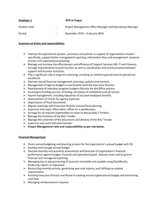 Curriculum Vitae - Sharon G Naidoo June 2016 | PDF