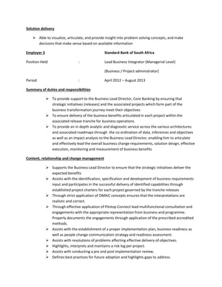 Curriculum Vitae - Sharon G Naidoo June 2016 | PDF