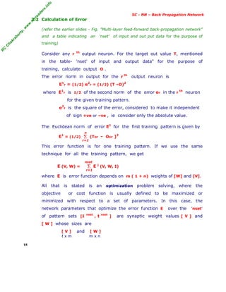 Back Propagation Network (Soft Computing) | PDF