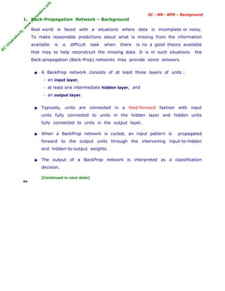 Back Propagation Network (Soft Computing) | PDF