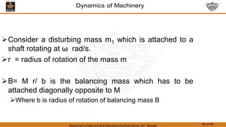 03 Balancing of Machinery Ppt(1).pdf . | PDF
