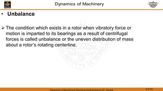 03 Balancing of Machinery Ppt(1).pdf . | PDF