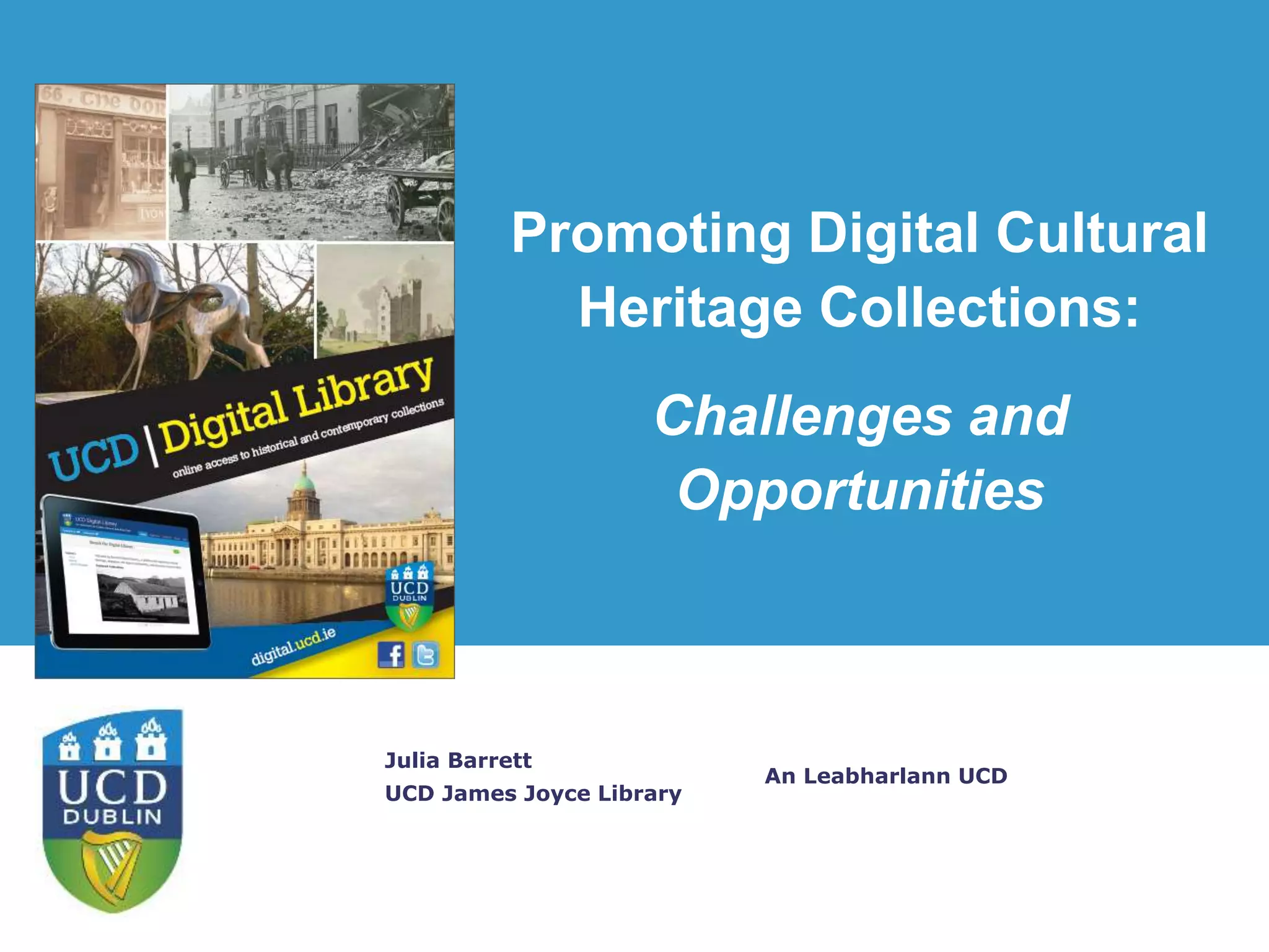 Promoting Digital Cultural Heritage Collections: Challenges and ...