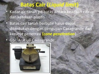 batas batas-atterberg | PPT