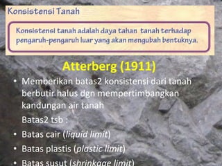 batas batas-atterberg | PPT