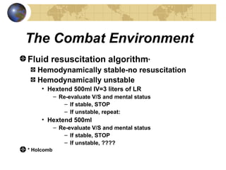 03 battlefield blood transfusion | PPT