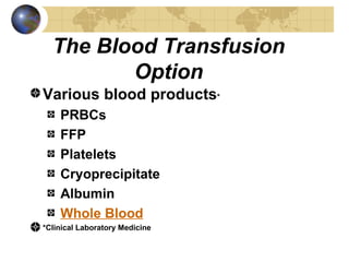 03 battlefield blood transfusion | PPT