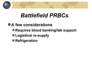 03 battlefield blood transfusion | PPT