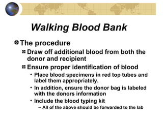 03 battlefield blood transfusion | PPT