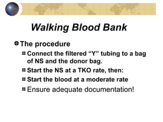 03 battlefield blood transfusion | PPT