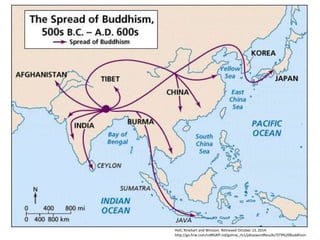 GHY101 Unit 3b geography of Buddhism | PPTX | Buddhism | Religion ...