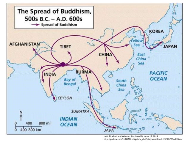 GHY101 Unit 3.1c Geography of Buddhism | PPT