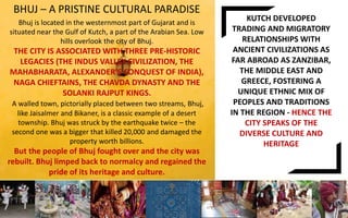 Bhuj : A Living Cultural Heritage | PDF