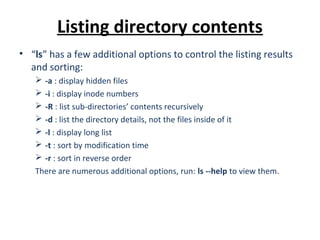 03 browsing the filesystem | PPT