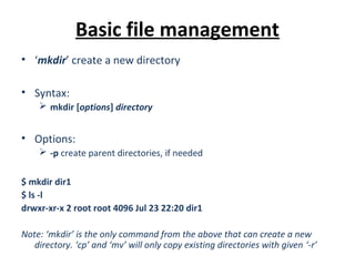03 browsing the filesystem | PPT