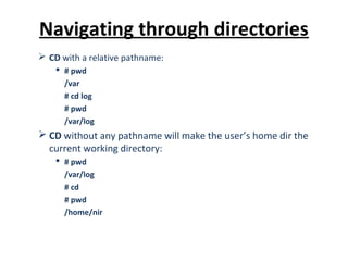 03 browsing the filesystem | PPT