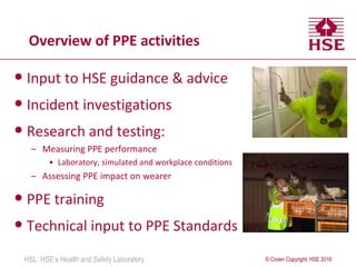 Dust and the selection and use of RPE | PPTX