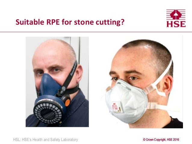 Dust and the selection and use of RPE