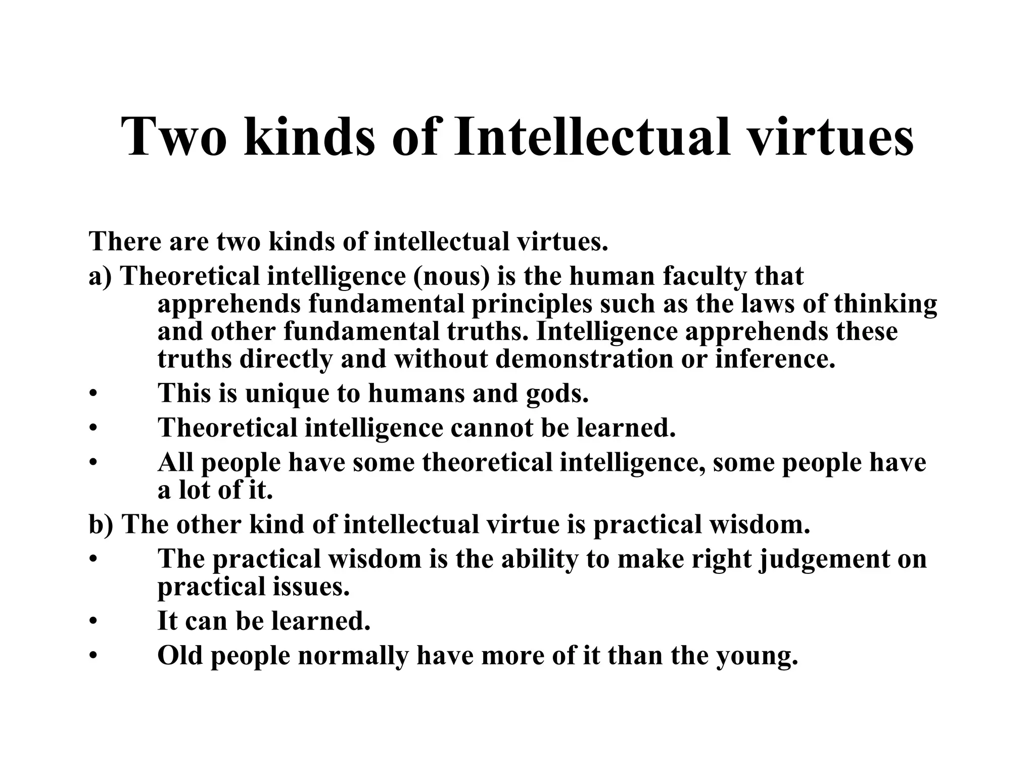 Aristotelian virtue ethics | PPTX