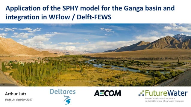 DSD-INT 2017 Application of the SPHY model for the Ganga basin and ...