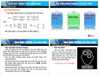 03_C2-Thu nhan anh_BIEU DIEN ANH.pdf IUH KHMT | PDF