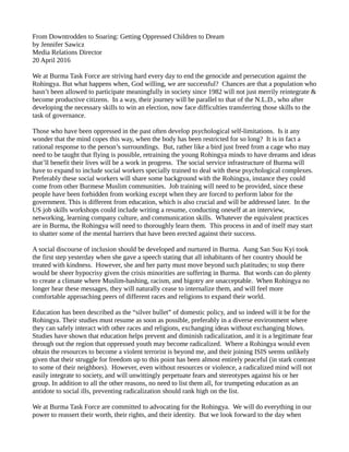 getting children of oppression to dream article | PDF