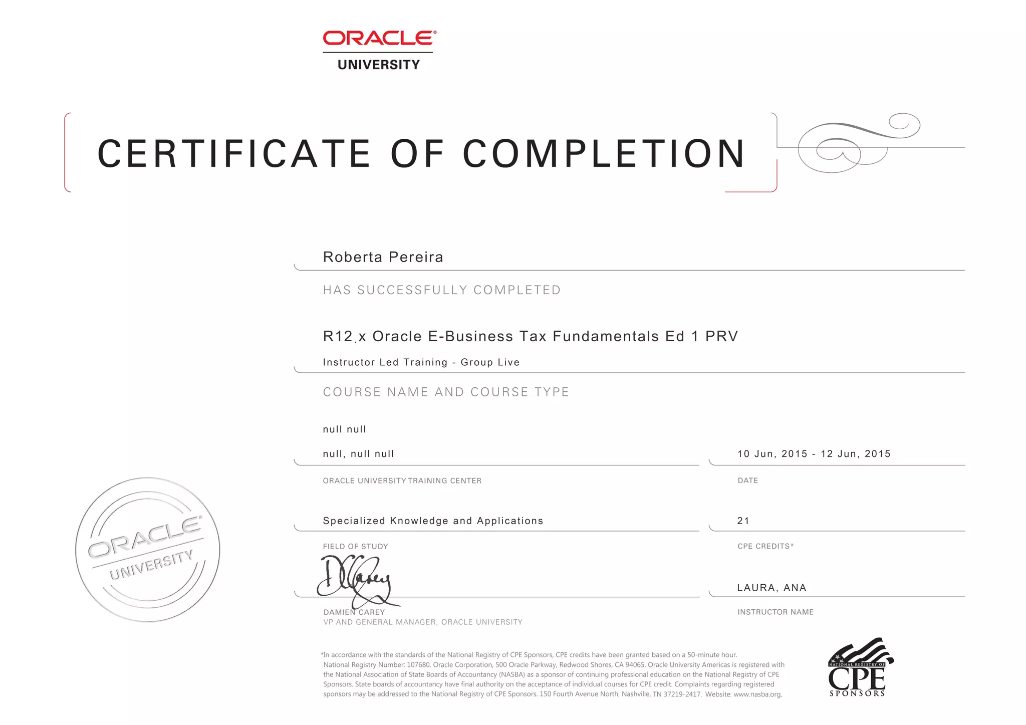 Tax Fundaments Certificate_2 | PPT