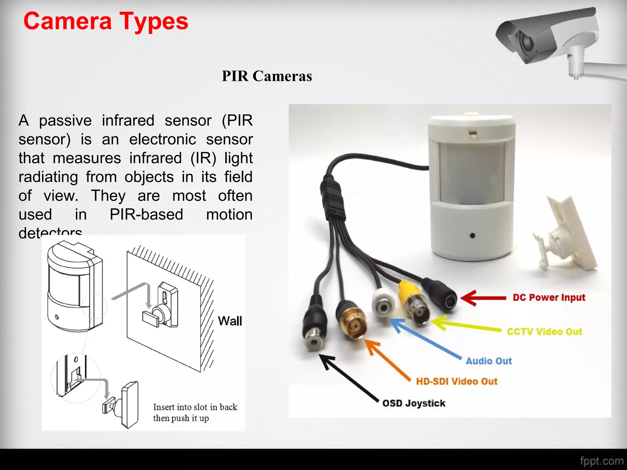 03 CCTV camera types | PPT