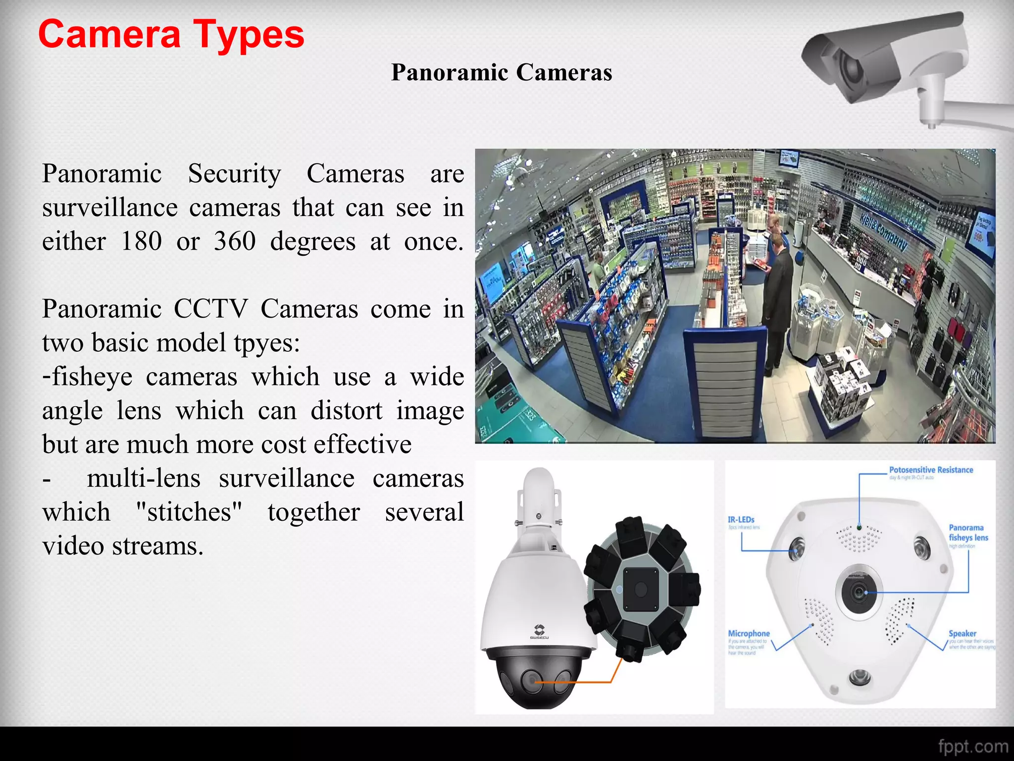 03 CCTV camera types | PPT