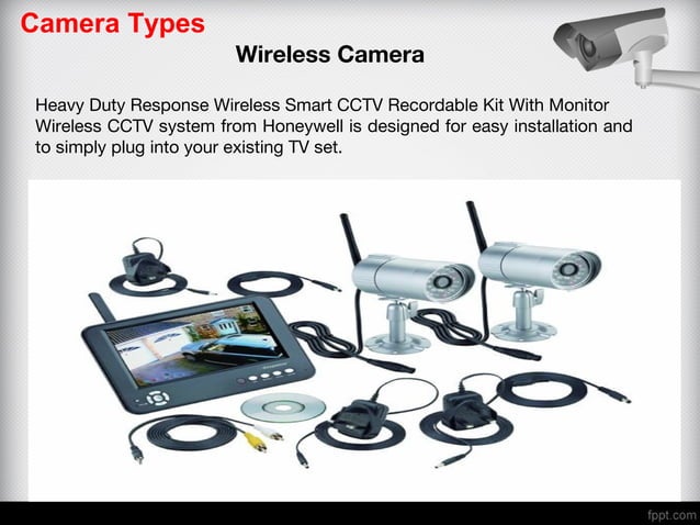 03 CCTV camera types | PPT