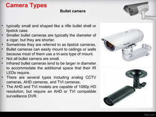 03 CCTV camera types | PPT