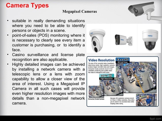03 CCTV camera types | PPT