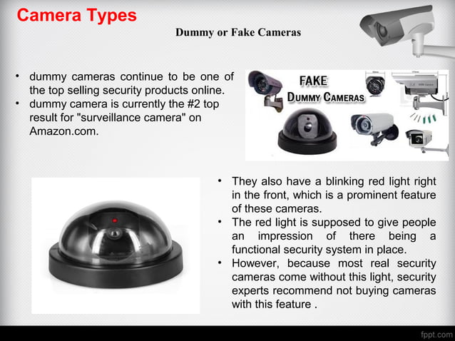 03 CCTV camera types | PPT