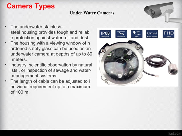 03 CCTV camera types | PPT