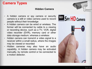 03 CCTV camera types | PPT