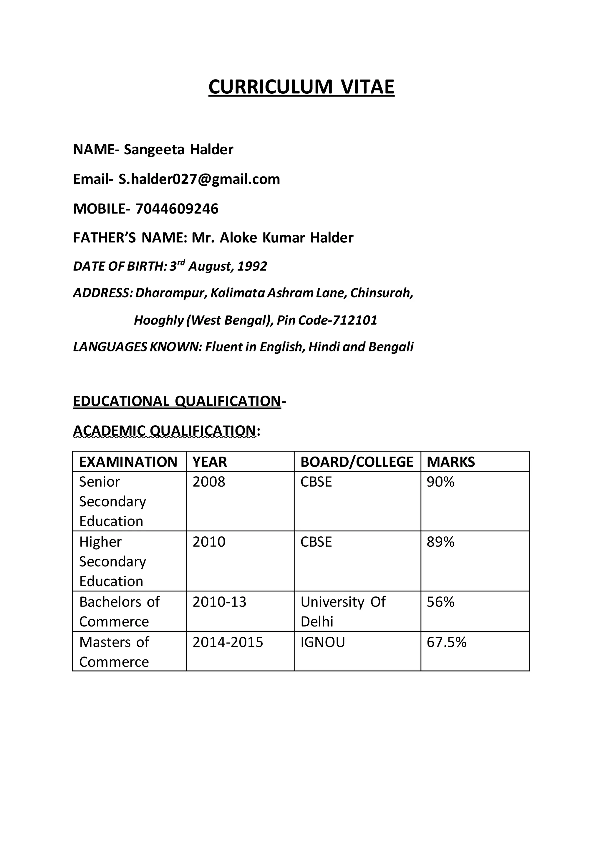 CV | PDF