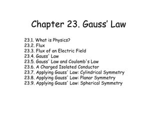03_chapter_23 gauss law principle and definition.ppt