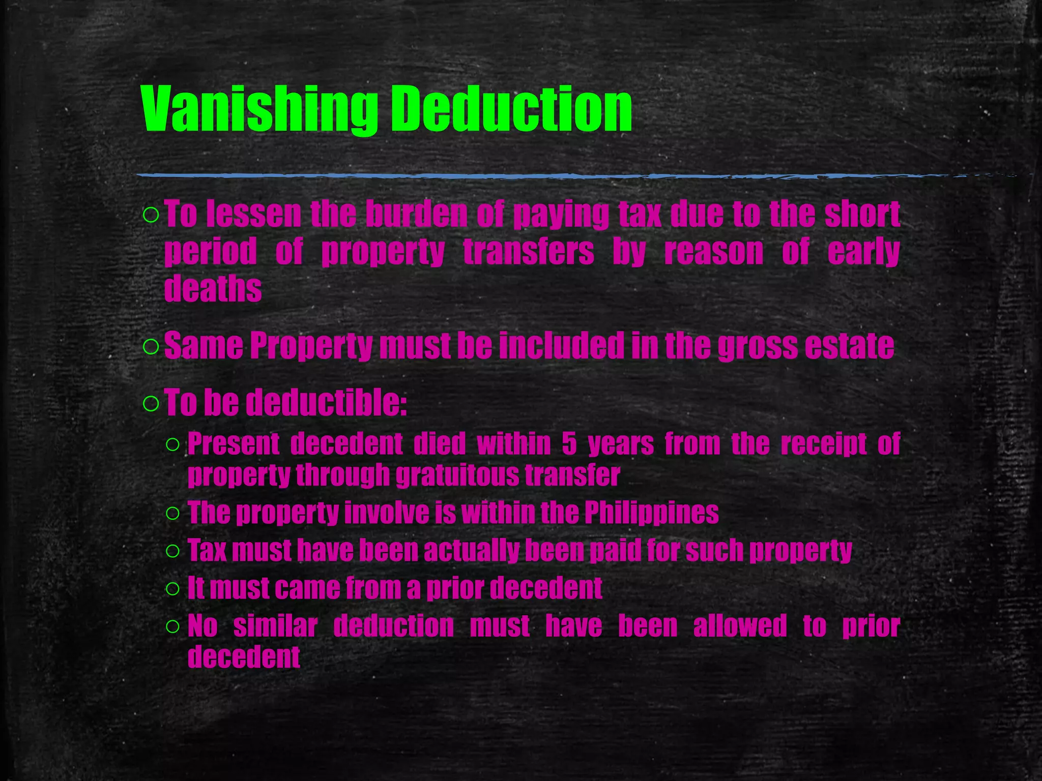 03 chapter 4 deductions from gross estate part 02 | PPT
