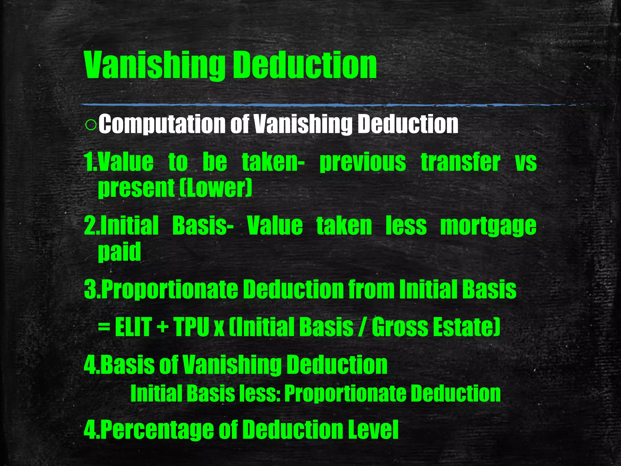 03 chapter 4 deductions from gross estate part 02 | PPT