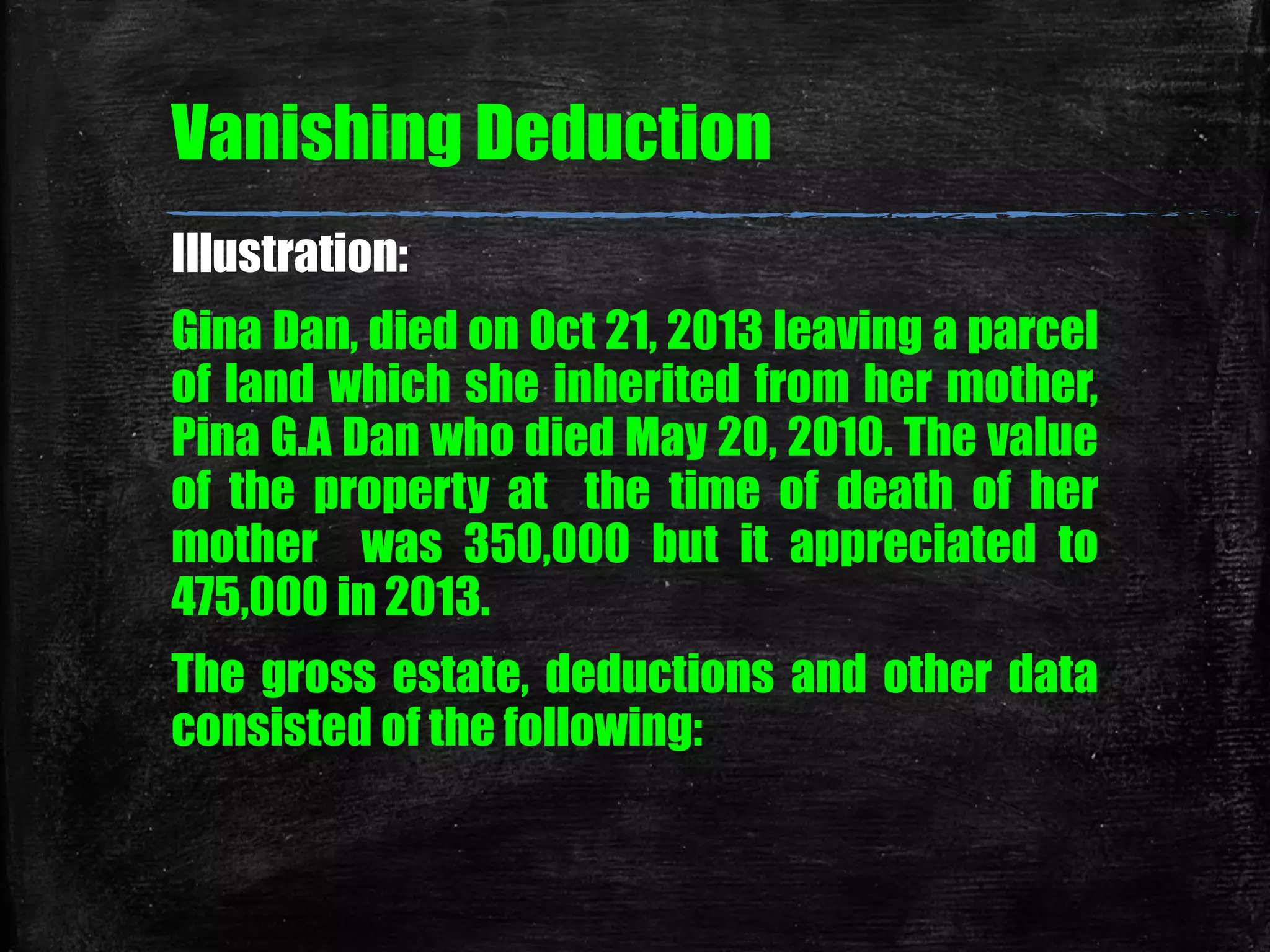 03 chapter 4 deductions from gross estate part 02 | PPT